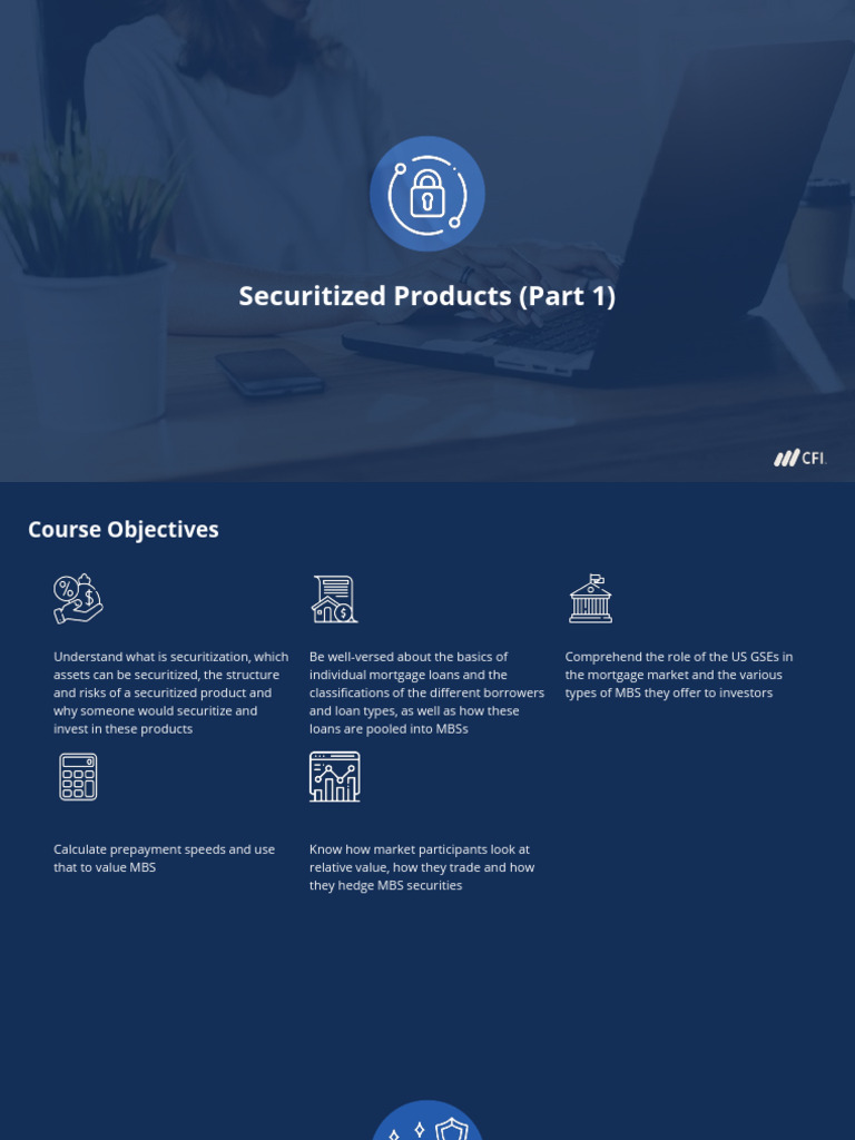 Introduction to Securitized Products | PDF | Securitization | Mortgage ...