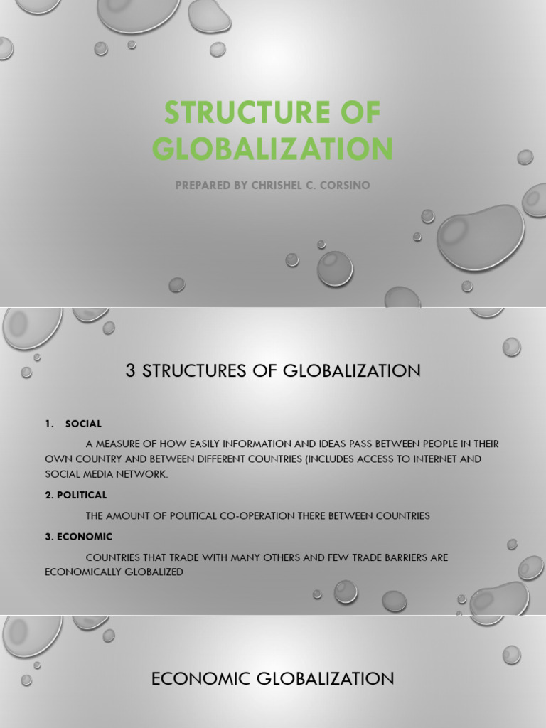 Structures of Globalization | PDF