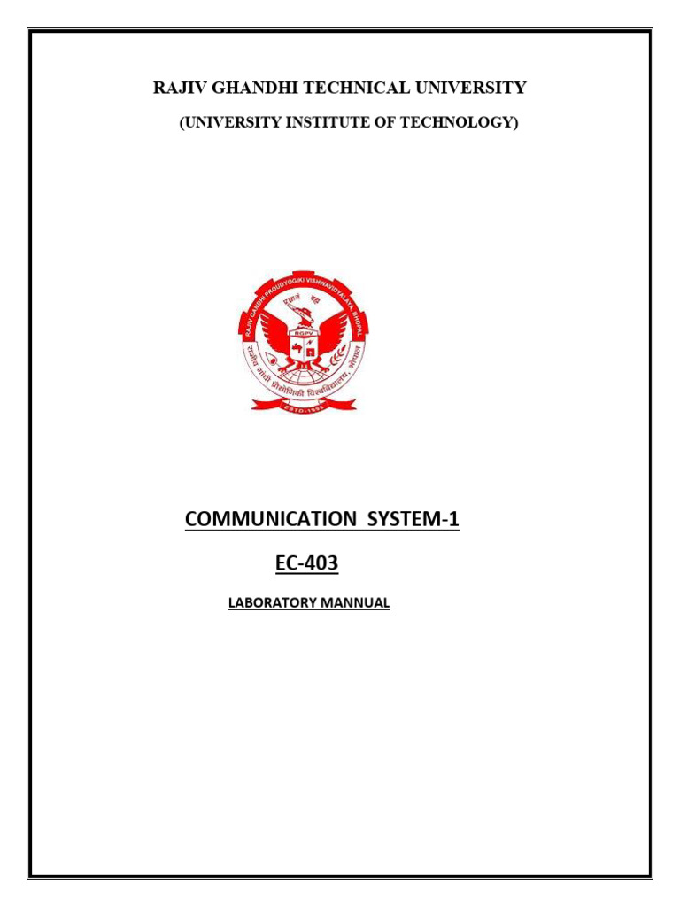 Lab Mannual According To New Exp List | PDF | Engineering | Frequency Modulation