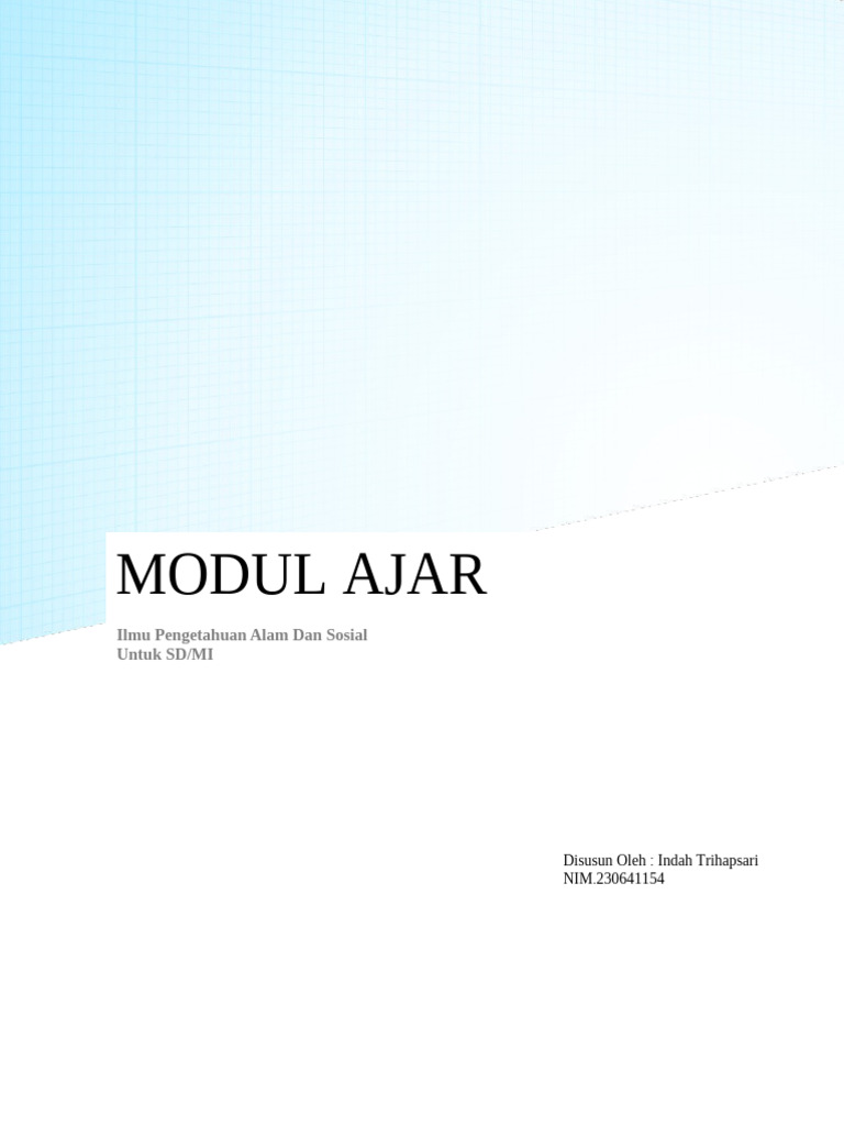 Ipas Modul Fix | PDF