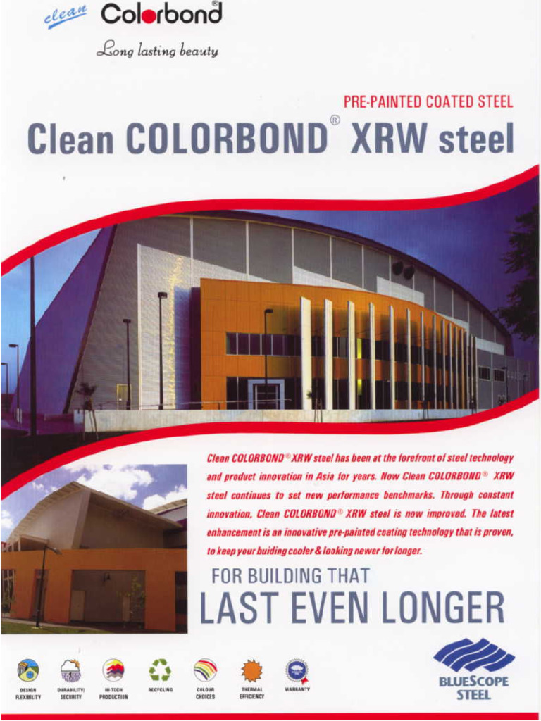 Clean Color Bond X RW | PDF