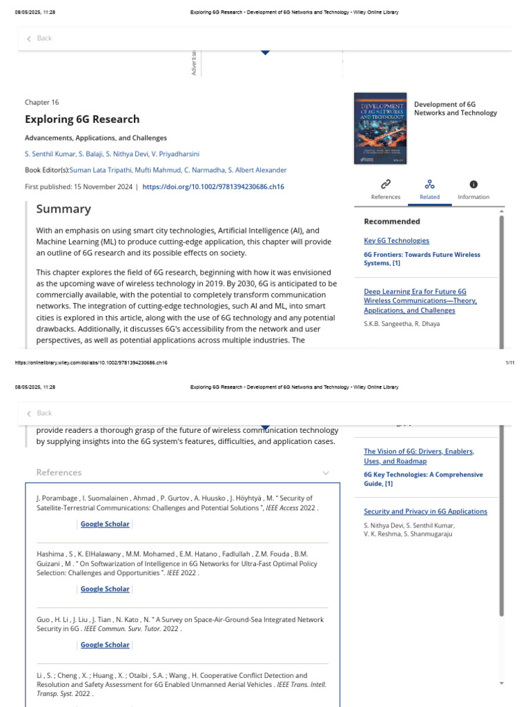 Exploring 6G Research - Development of 6G Networks and Technology ...