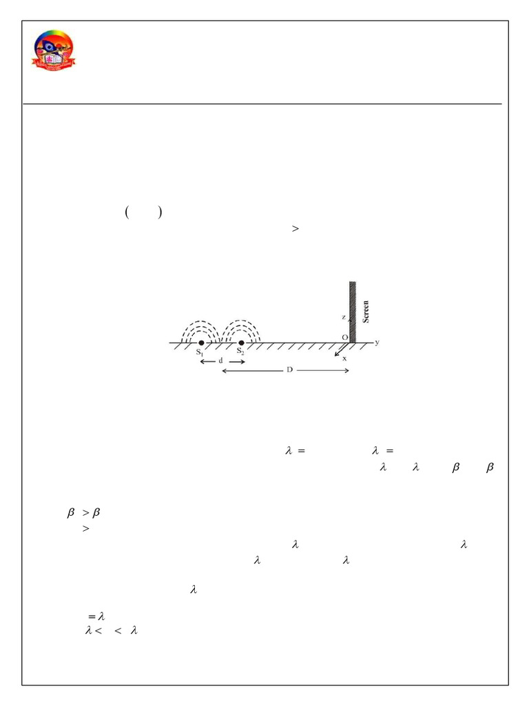 PHY REV - ASSN W-4 Day-2 31-07-2024 | PDF | Angular Resolution | Diffraction