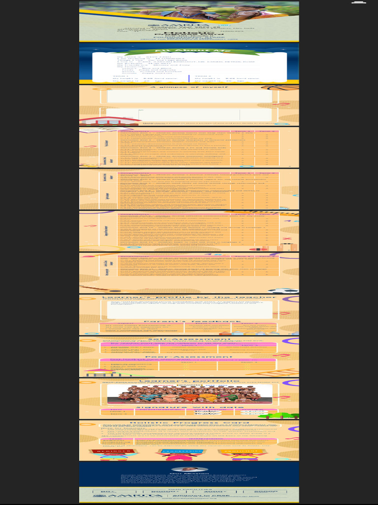 Holistic Report Card CLASS PRE KG To II 2024 2025 04 06 2025 - 11 - 37 ...