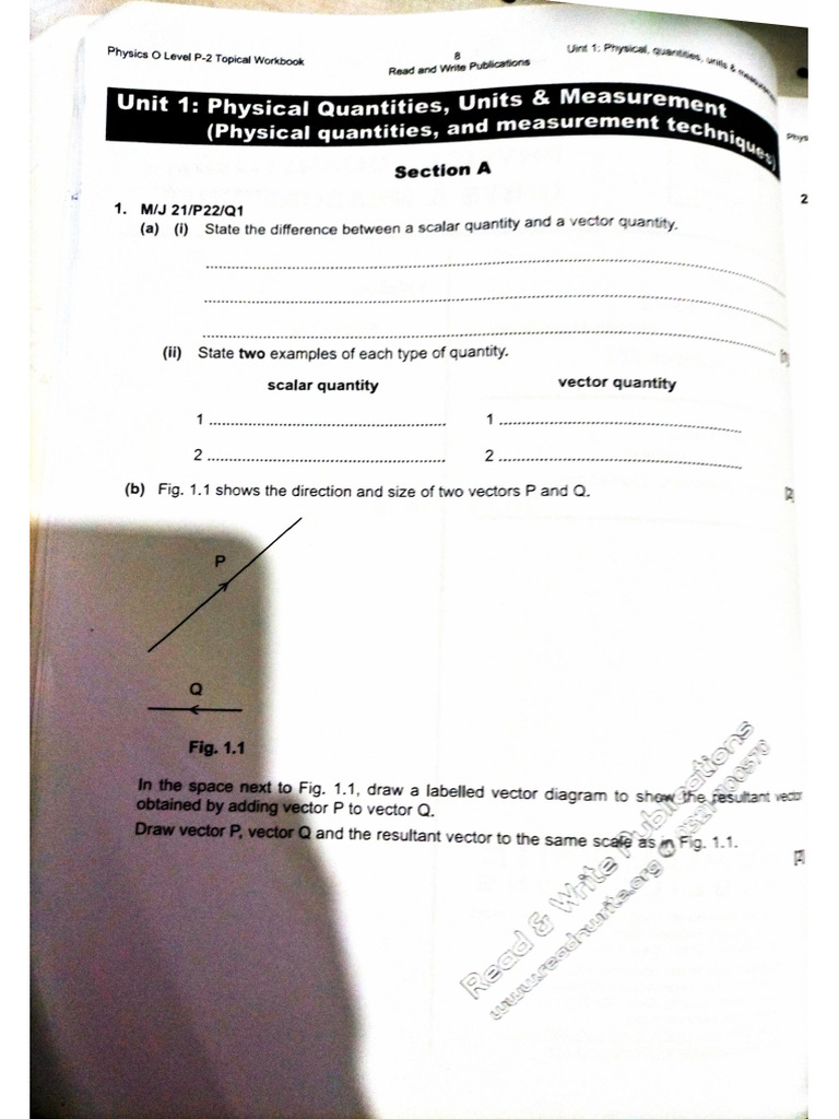 Physical Quantities | PDF