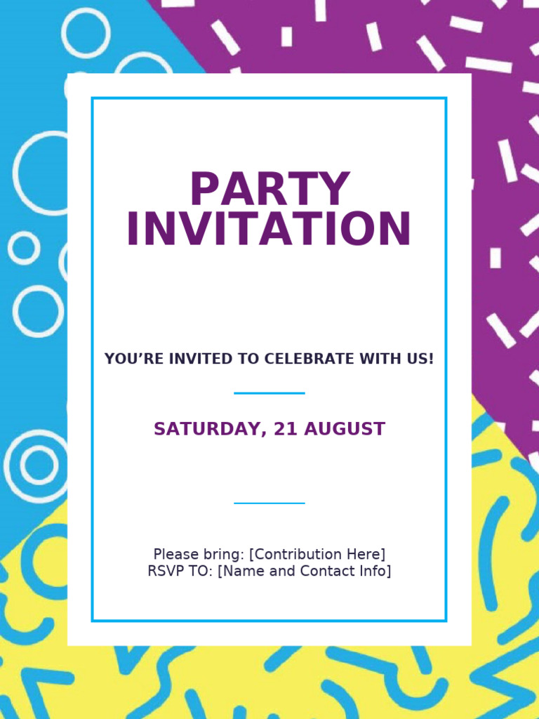 Party Invitation | PDF