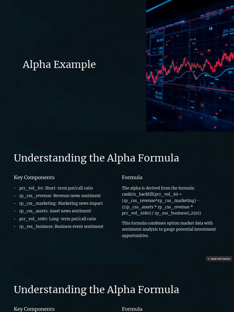 Alpha Justification Financial and Economic Reasoning | PDF | Investing ...