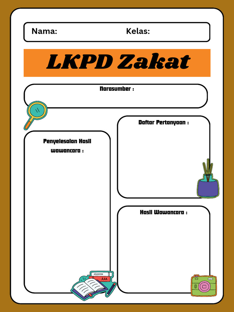 LKPD Zakatt | PDF
