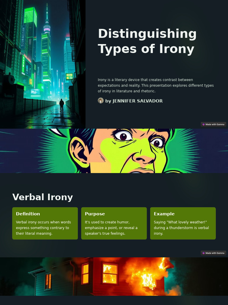 Distinguishing Types of Irony | PDF | Irony