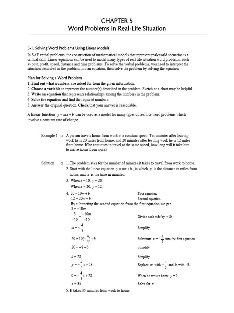 Linear Functoin Word Problems | PDF | Prices | Equations