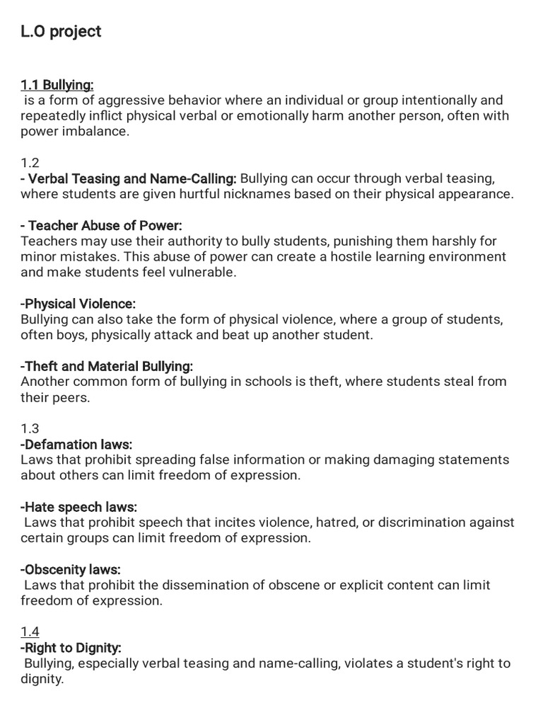 School project | PDF