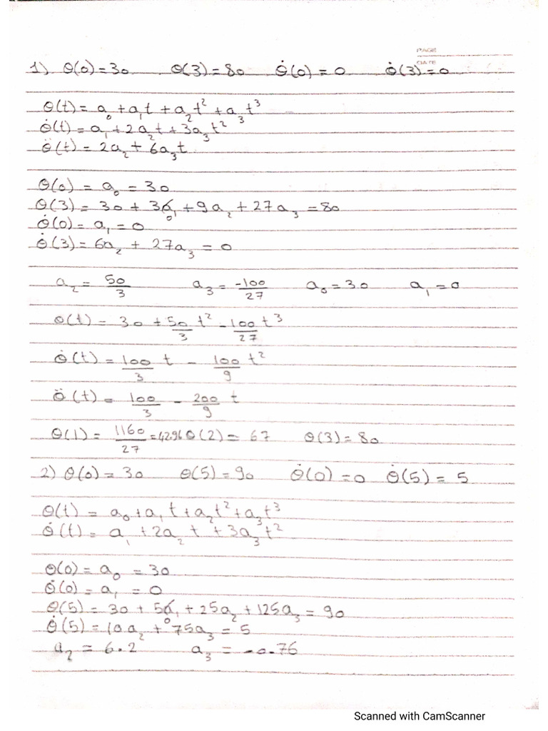 Trajectory Planning | PDF