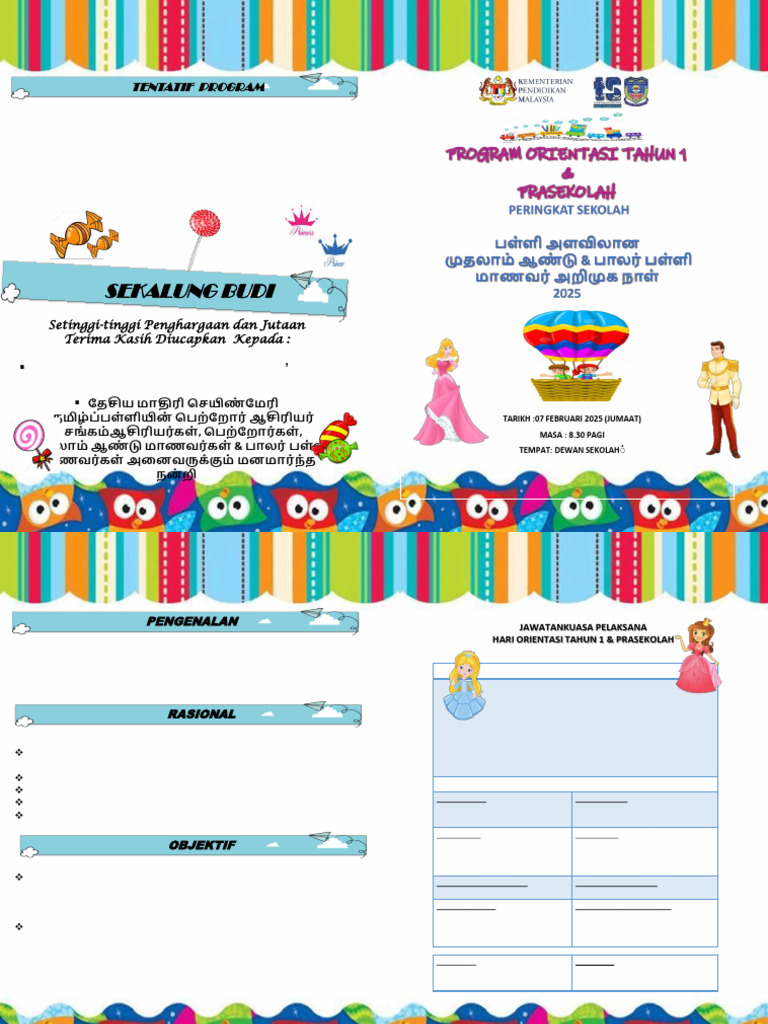 Buku Program Orientasi Tahun 1 2025 | PDF