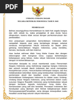 Teks Pembukaan Uud 1945 | PDF