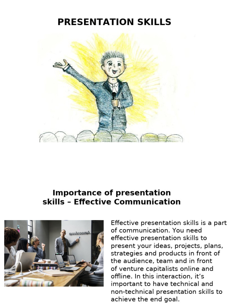 Week 10. Presentation Skills | PDF