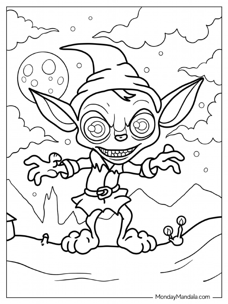 Scary Gargoyle Monster | PDF