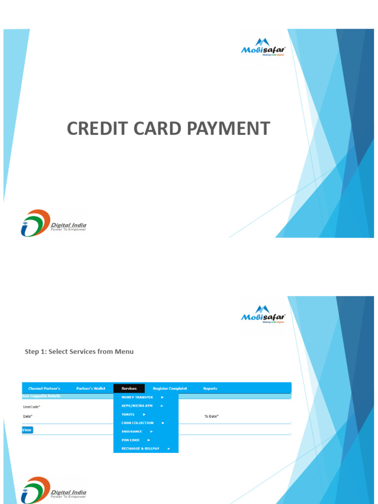 Credit Card Payment | PDF