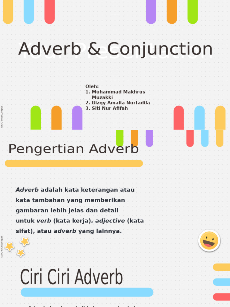 Jenis dan Fungsi Adverb serta Conjunction | PDF