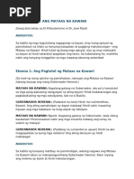 Kabanata 31 El Filibusterismo | PDF