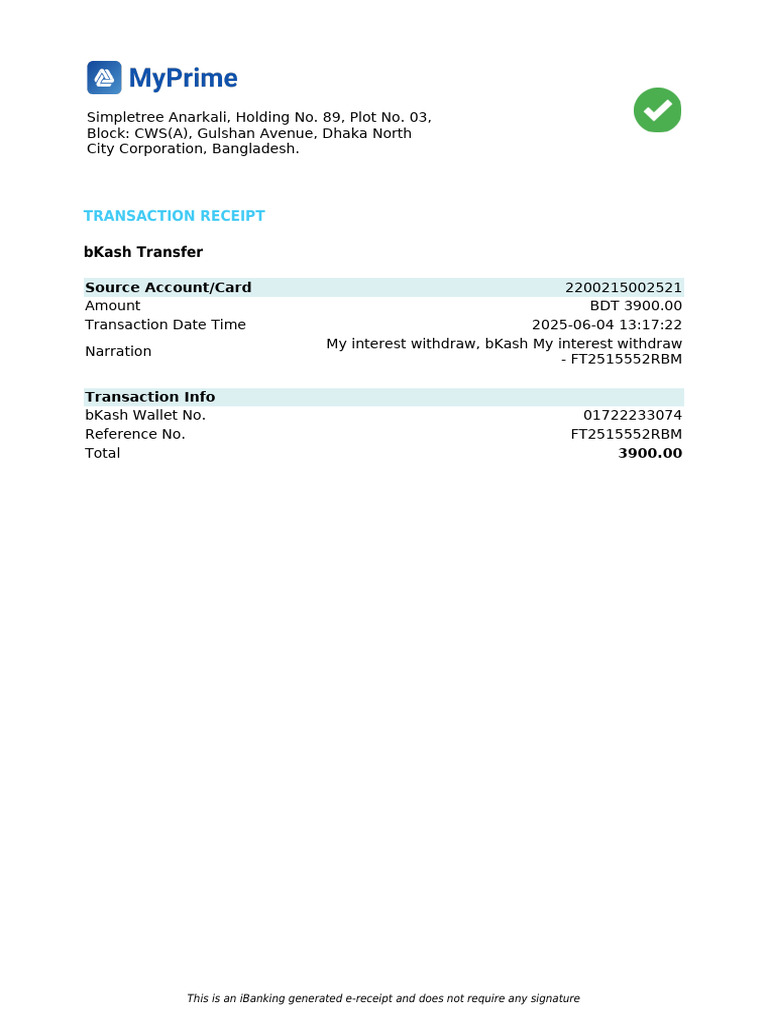 MyPrime Receipt 04 06 2025 | PDF