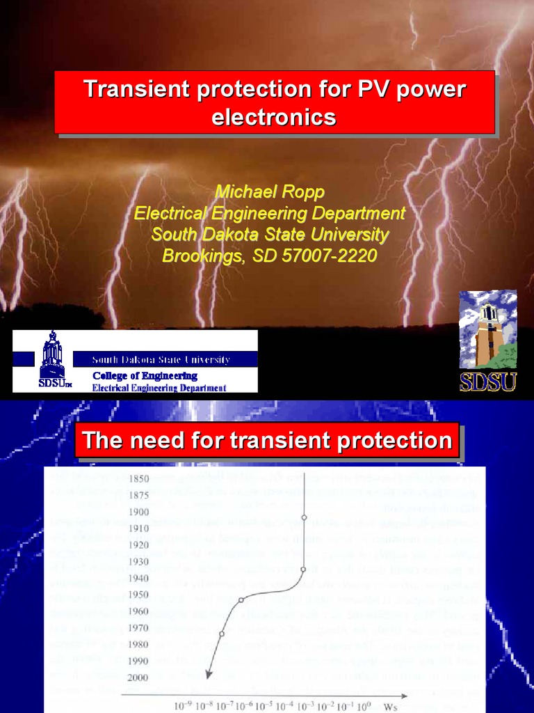 Transient Protection For PV Power Electronics | Download Free PDF ...