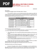 Annexure-1.-A.-3.-VH Fee Structure For The AY 24 25 GR V To VII | PDF | Learning
