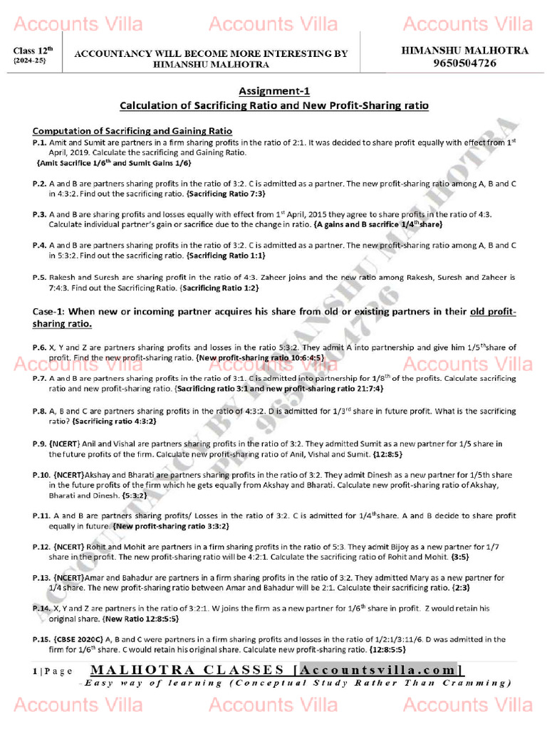 Assignment - 1 New PSR | PDF