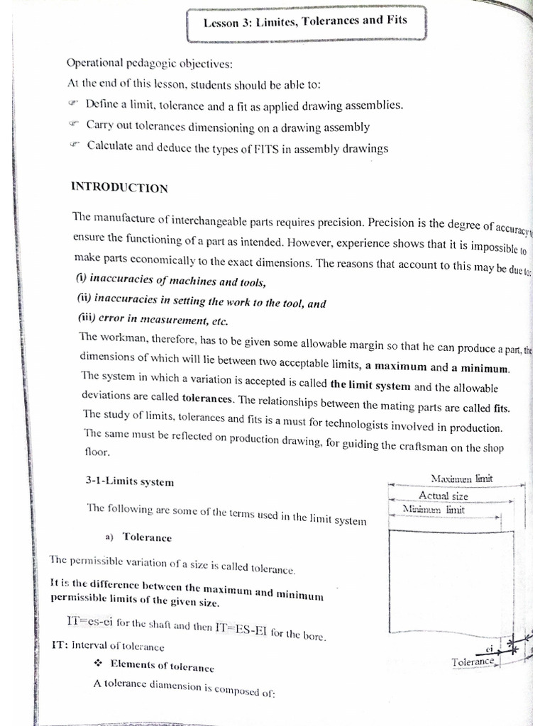 Mechanical Design Note OL and AL | PDF