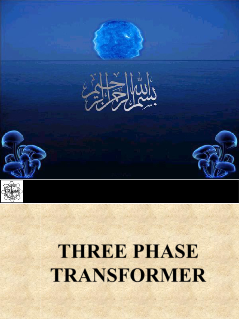 Three Phase Transformer | PDF | Transformer | Insulator (Electricity)