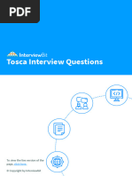 TOSCA Interview Questions (Entry To Advanced) | PDF | Mobile App | Computer File