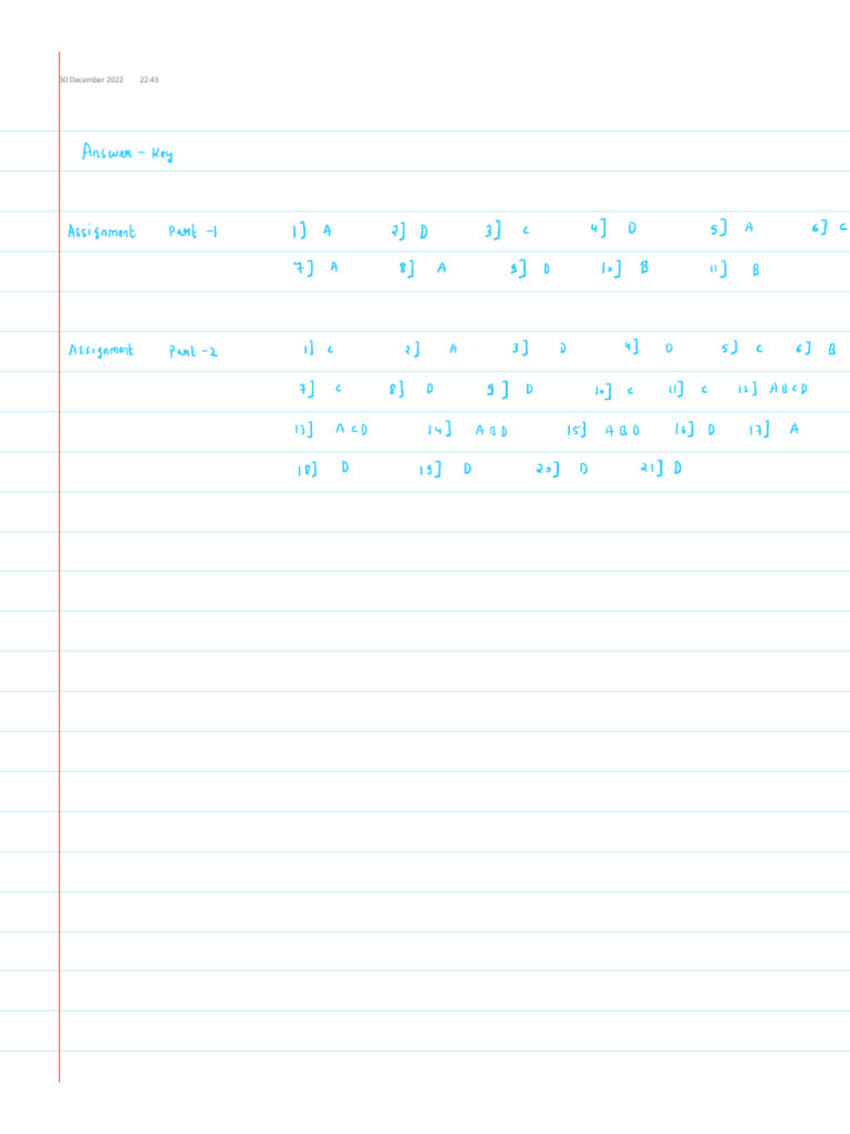 Ans Key Hydrogen Assignment | PDF