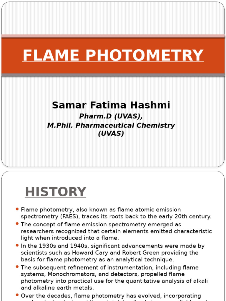 Flame Photometry Mam | PDF | Emission Spectrum | Atoms