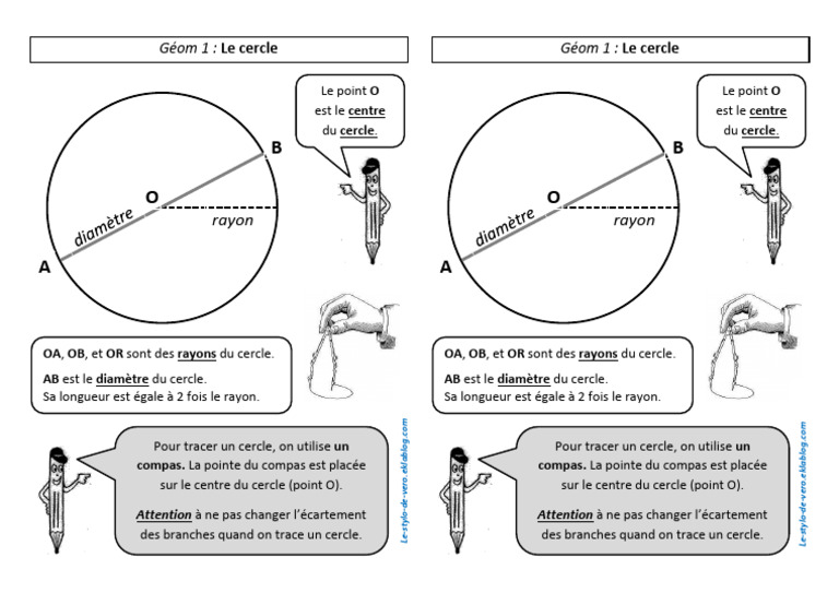 Comprendre le cercle en géométrie | PDF | Géométrie analytique | Pi
