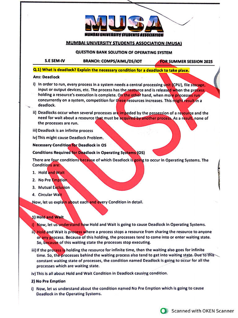 Os QB With Sol | PDF