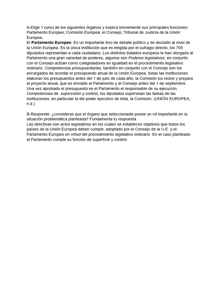 Foro Tp2 Int. Reg. | PDF