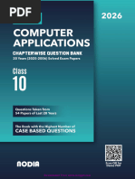 ICSE Class X Computer Applications Questions | PDF | Teaching Methods ...