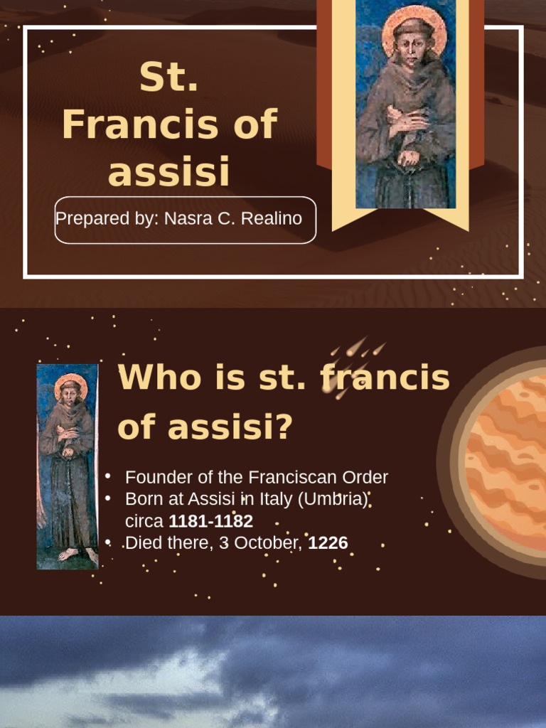 Life of ST Francis | PDF | Francis Of Assisi