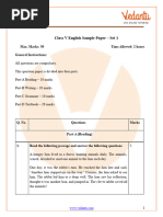 Unseen Comprehension Passages For Class 7 | PDF | Multiple Choice | Deer
