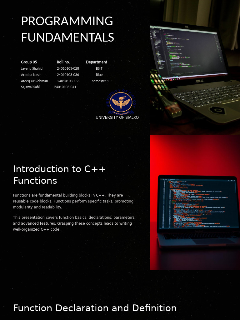 Introduction To C Functions | PDF | Parameter (Computer Programming) | C++