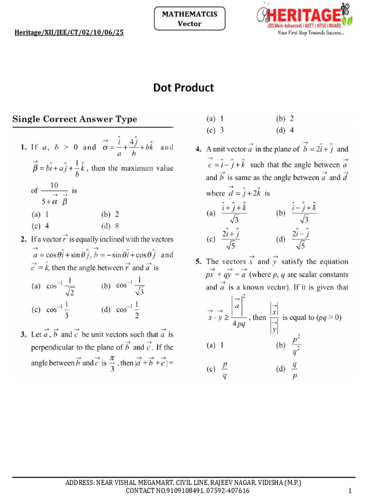DPP-02 03 10.06.25 Vector | PDF