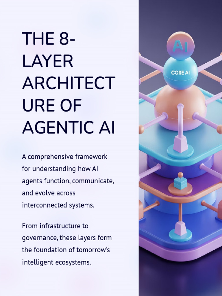 8-Layer Architecture of Agentic AI | PDF