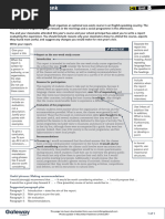 CAE Report Examples and Guidelines | PDF | Teachers | English Language