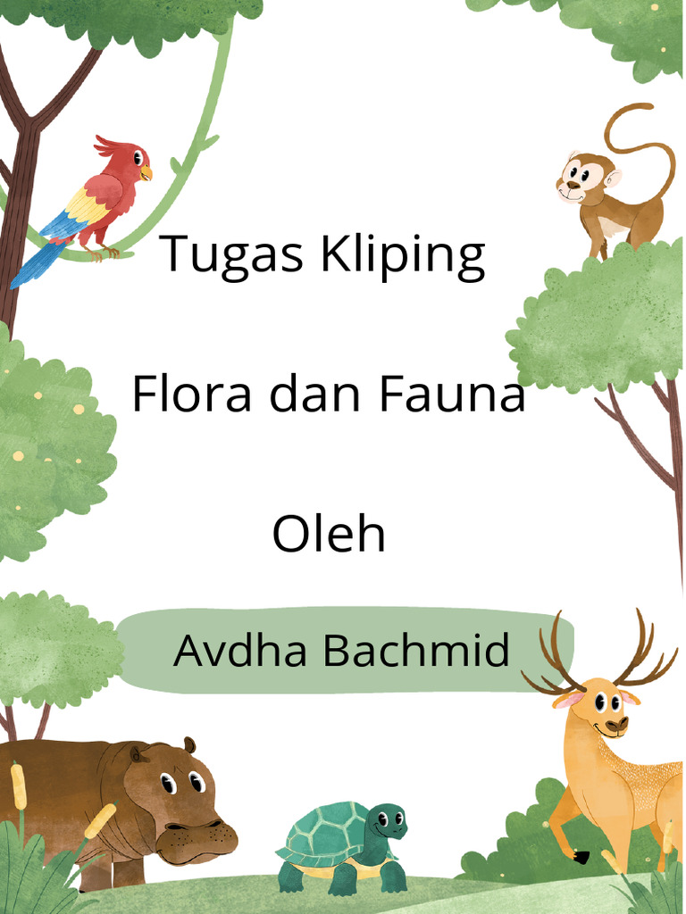 Kliping Flora dan Fauna Indonesia | PDF