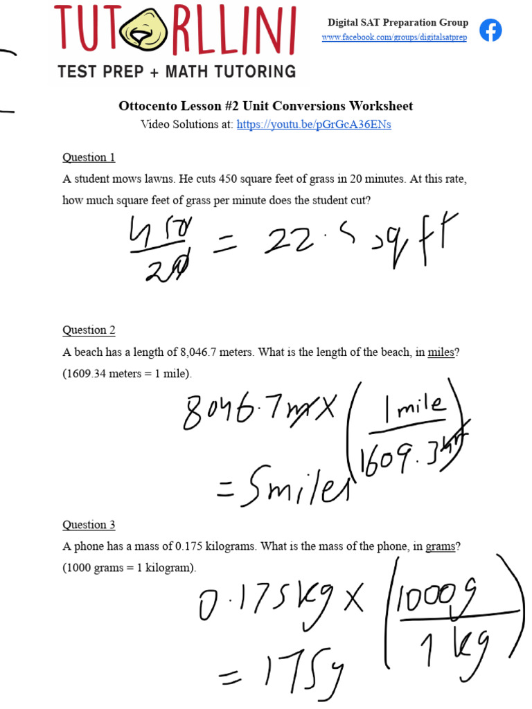 Unit Conversion | PDF