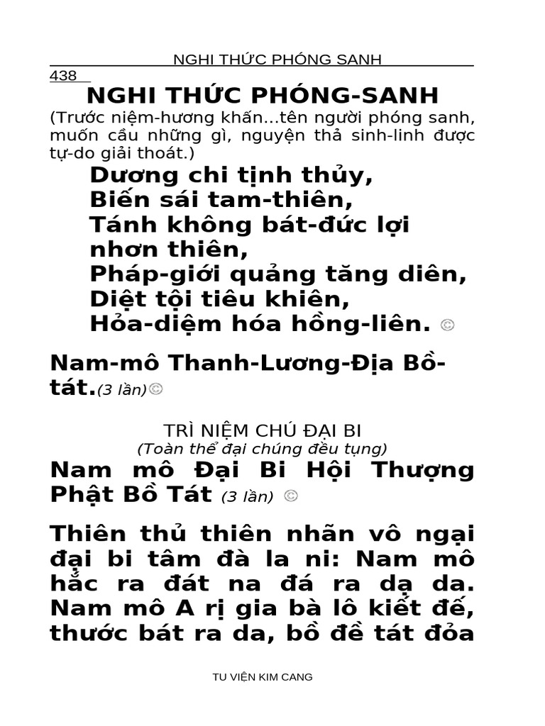 Phong Sanh | PDF