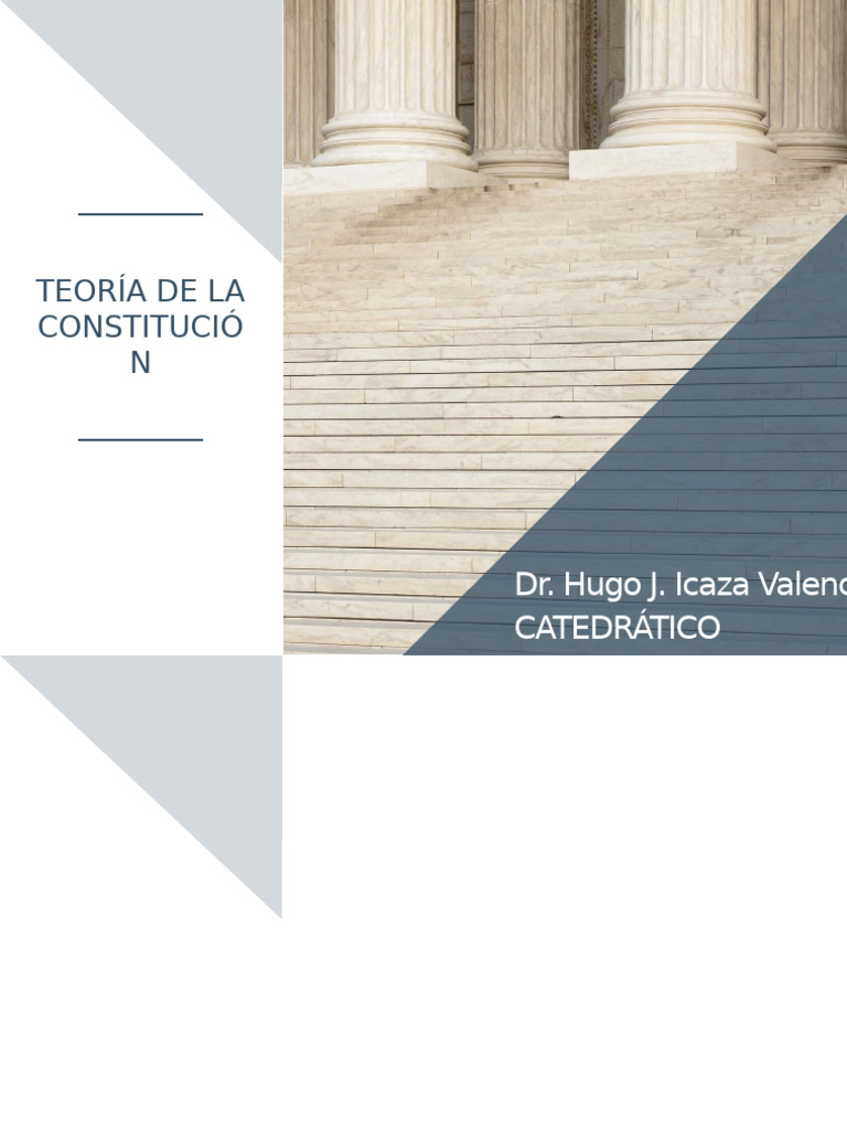 Material Complementario 2025 - Teoria de La Constitucion 2 | PDF | Cartas Políticas | Documentos ...