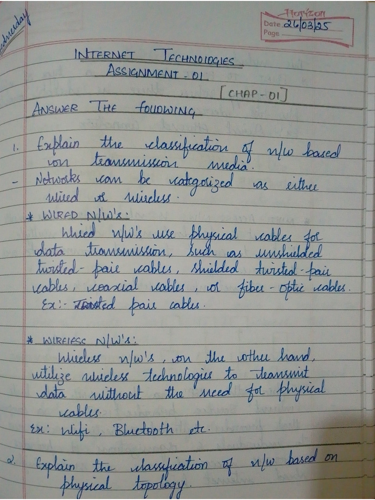 IT Assignment 1 | PDF