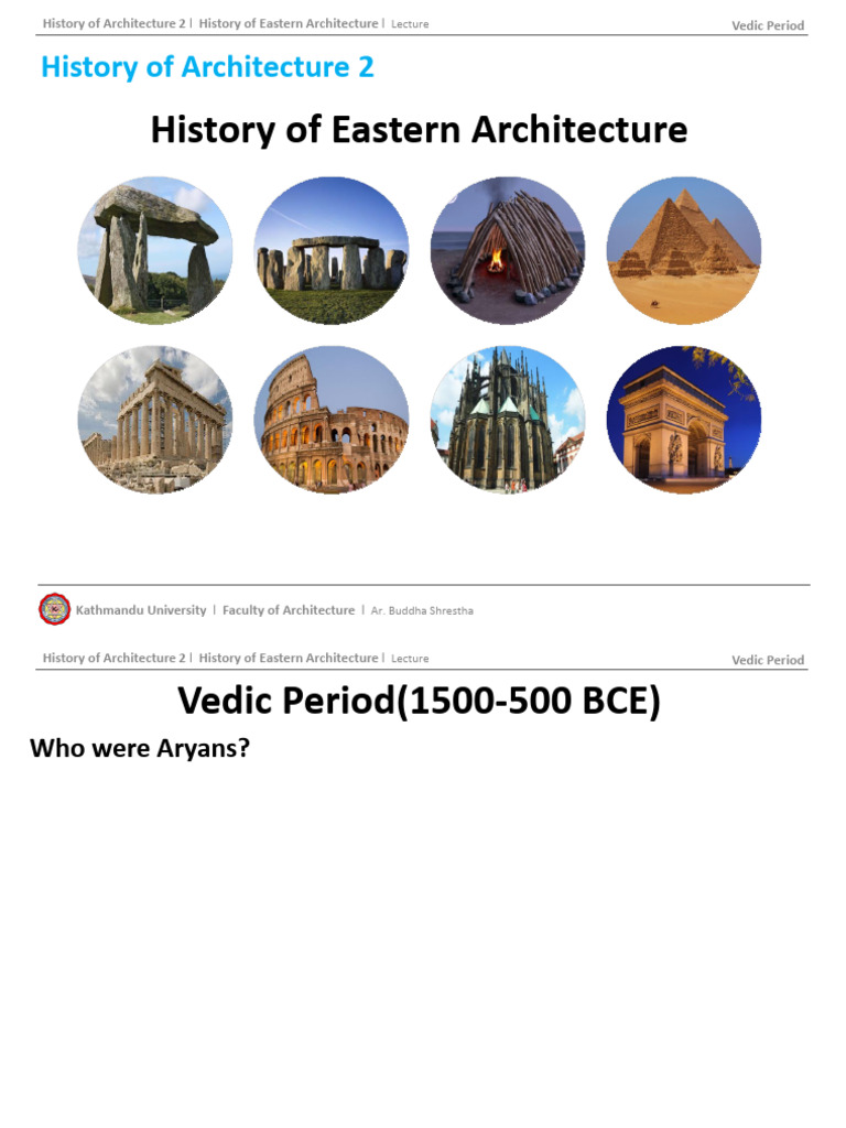 Vedic Period Architecture Overview | PDF | Vedas | Indian Religions