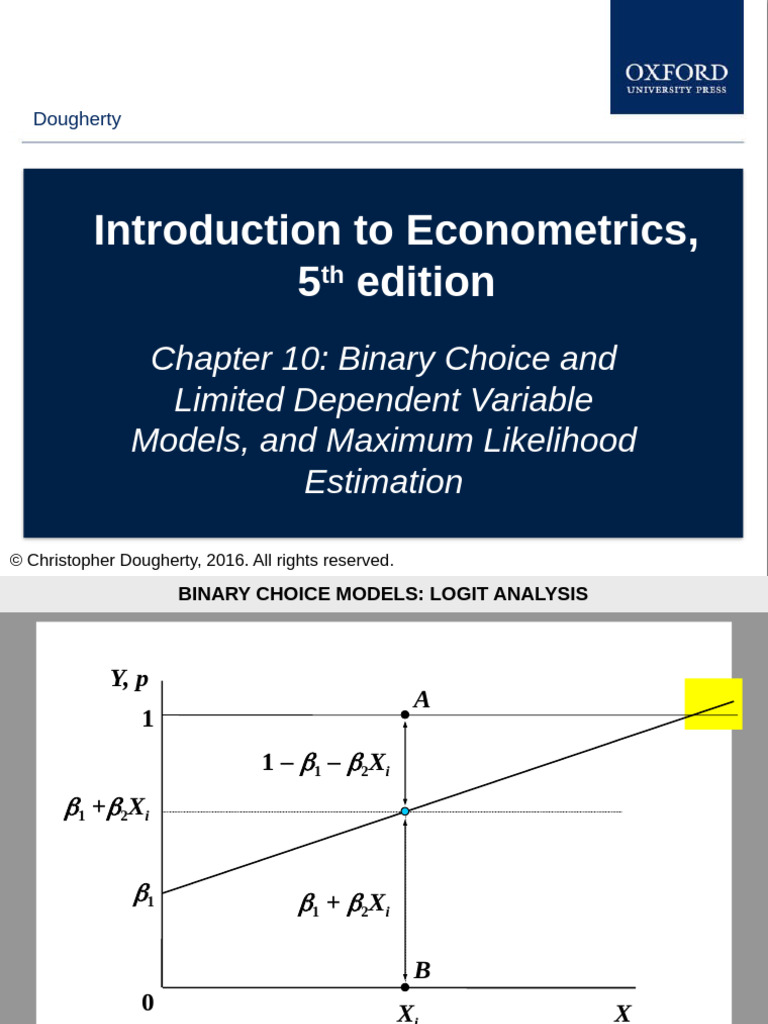 Logit Analysis | PDF | Logistic Regression | Statistical Models