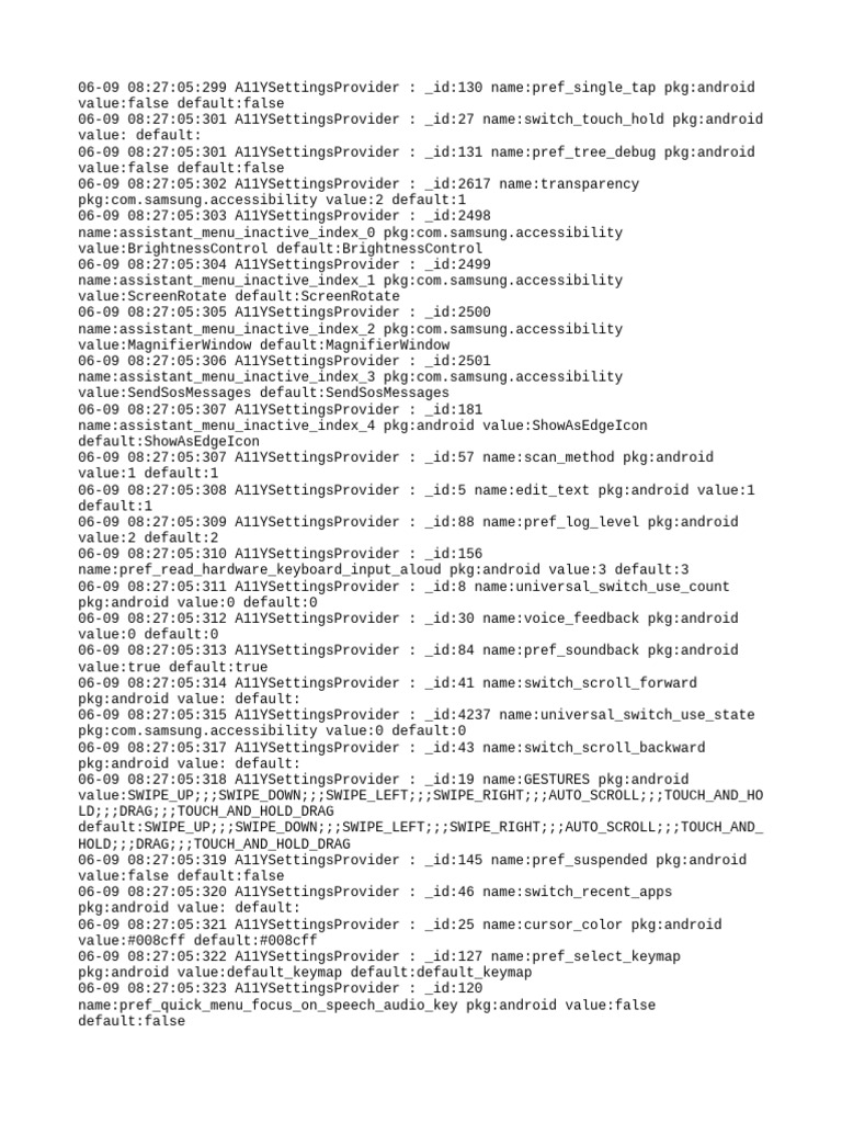 A11yprovider Log | PDF | Thin Clients | Mobile Telecommunications User Equipment